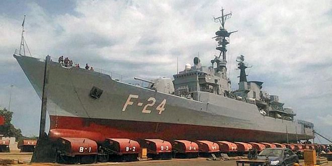 Fragata General Carlos Soublette se incendió en base naval de Puerto ...