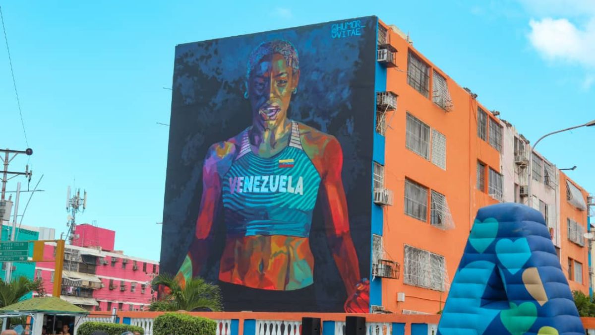 Así fue la inauguración del mural más grande de Venezuela en honor a ...