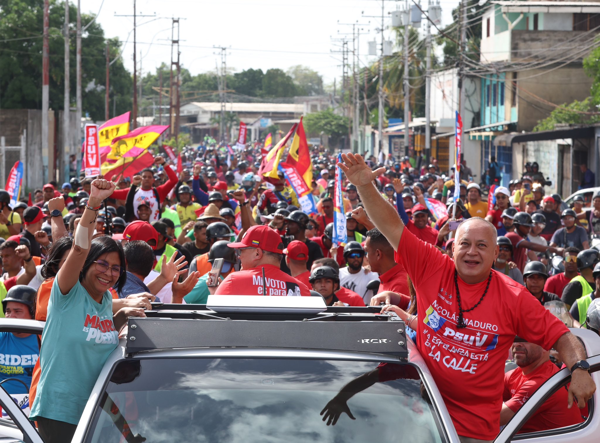 CHAVISMO DESPLEGADO: llama a revolcar a patarucos para evitar que ...
