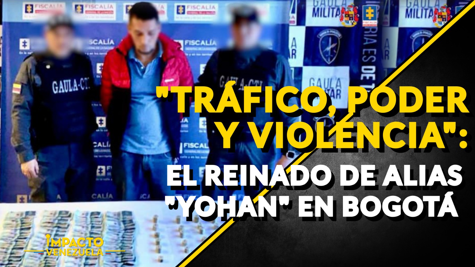 «TRÁFICO, PODER Y VIOLENCIA»: el reinado de alias «Yohan» en Bogotá ...